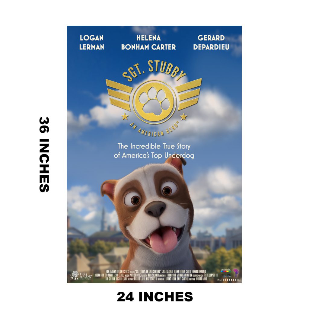 Sgt. Stubby: An American Hero One-Sheet Poster - The World of Sgt. Stubby