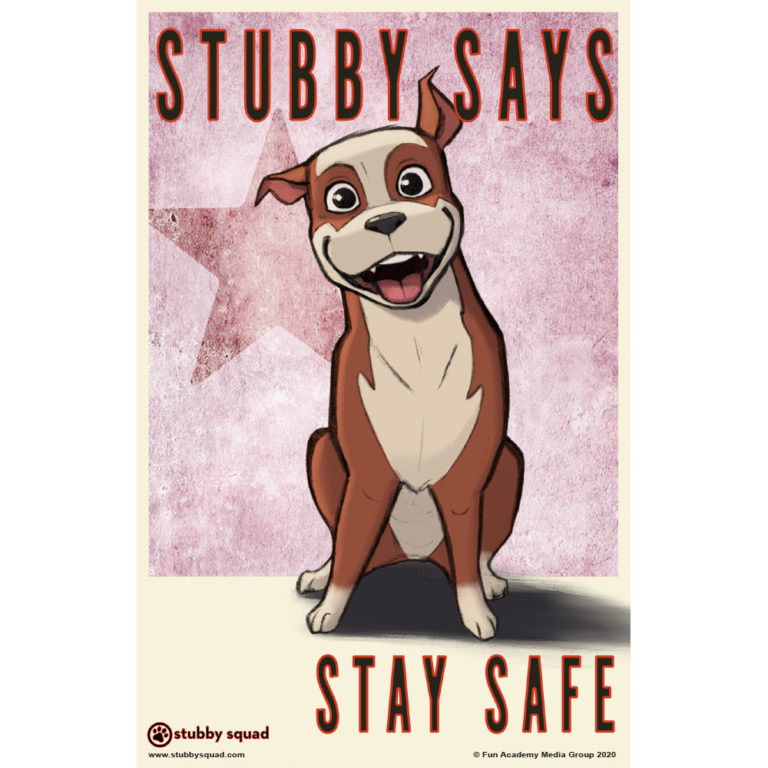 Stubby Says Downloadable Posters - The World of Sgt. Stubby