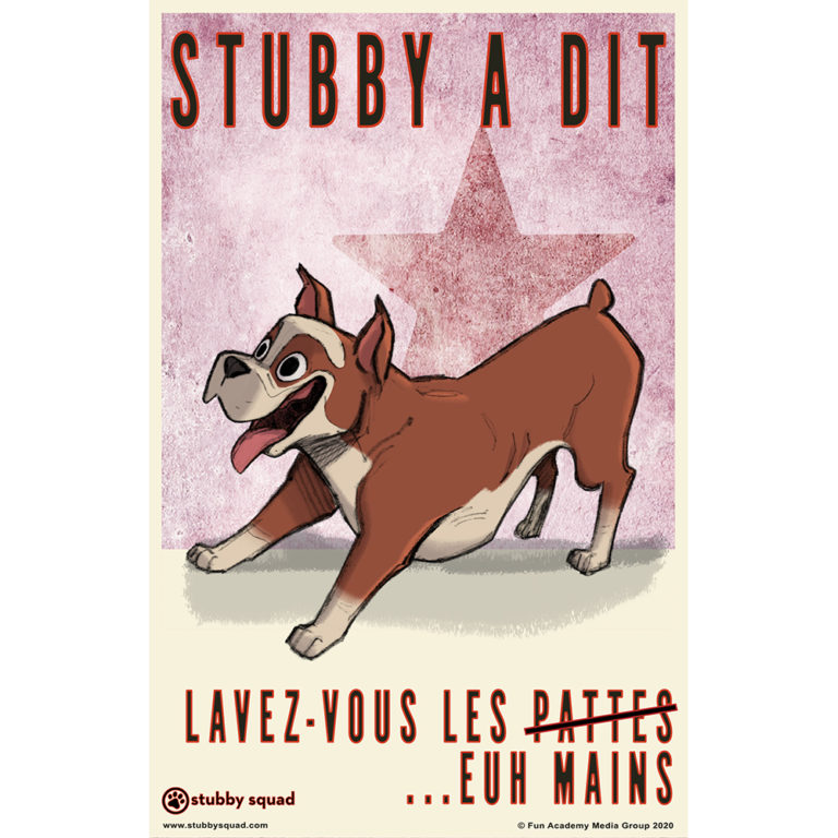 Stubby Says Downloadable Posters - The World of Sgt. Stubby